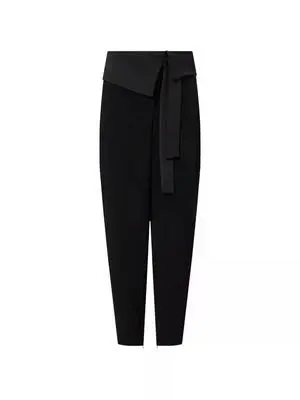 Liu Jo Envers Satin Trousers With Belt