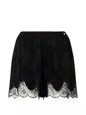 Liu Jo Jacquard Shorts With Lace Trim