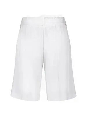 BETTY BARCLAY Belted Pleated Shorts