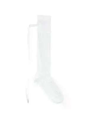 ANN DEMEULEMEESTER Ribbed Tie-fastening Socks