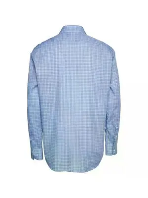 BOSS Gordon Check-print Shirt - Blue