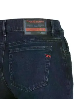 DIESEL® Logo-patch Wide-leg Jeans