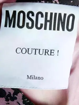 Moschino Polka-dot Midi Dress