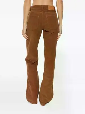 Stella McCartney Corduroy Logo-charm Trousers
