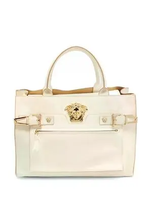 Versace La Medusa Tote Bag - White