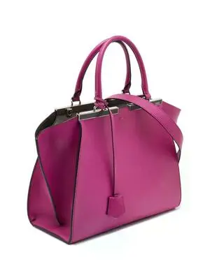 Fendi 3 Jours Leather Tote Bag - Pink