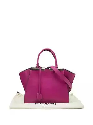 Fendi 3 Jours Leather Tote Bag
