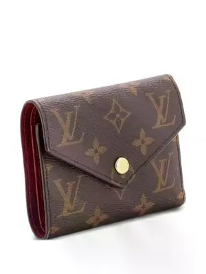 LOUIS VUITTON Victorine Wallet Monogram Canvas Small Wallets - Brown