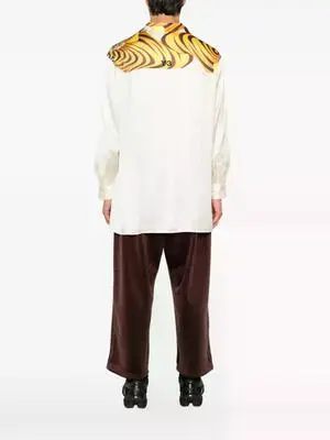 Y3 Tiger-print Buttoned Shirt
