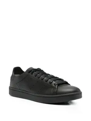 Y3 Stan Smith Perforated-detail Sneakers - Black