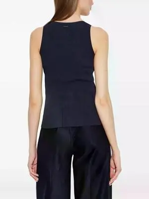 Max Mara Editta Ribbed-knit Tank Top