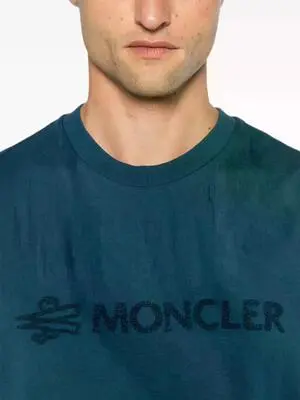 Moncler Logo-embroidered T-shirt