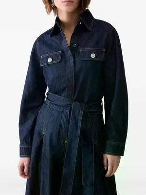 Liu Jo Long Denim Shirt Dress
