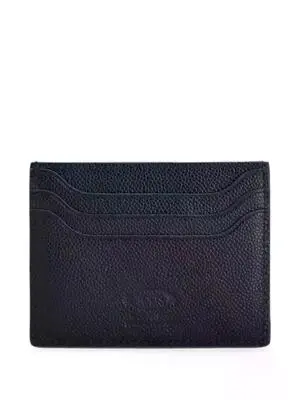 TOD'S Card Holder In Leather - Blue