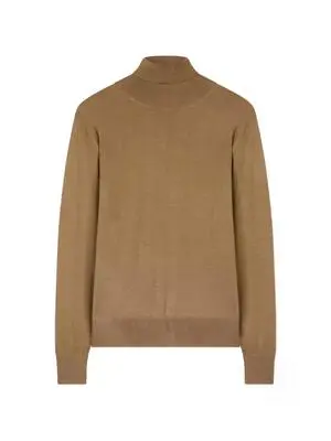 RETORI Roll-neck Long-sleeve Sweater - Neutrals
