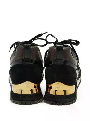 LOUIS VUITTON Run Away Monogram Sneakers - Black