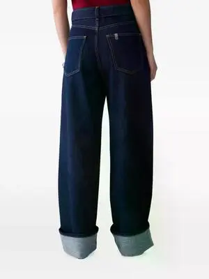 Liu Jo Flared Jeans With Turn-ups