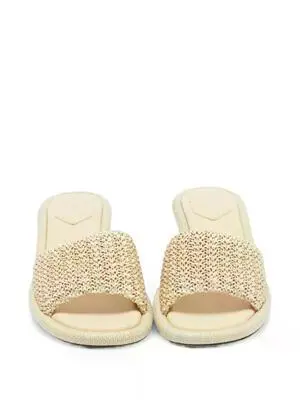 Fendi Ff Heeled Sandals