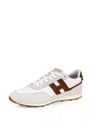 Hogan Athletic Logo-patch Panelled Sneakers