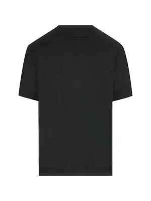 Zegna Logo-embroidered T-shirt