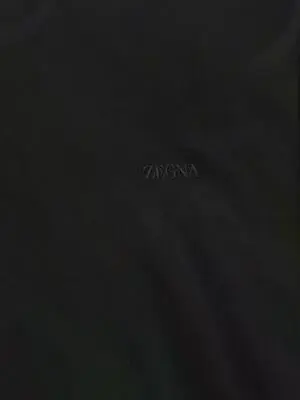 Zegna Logo-embroidered T-shirt