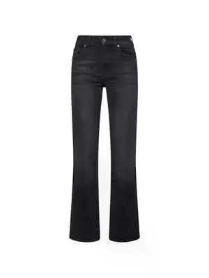 7 For All Mankind Faded Bootcut Jeans