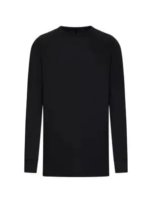 Rick Owens Raw-cut Long-sleeved T-shirt - Black