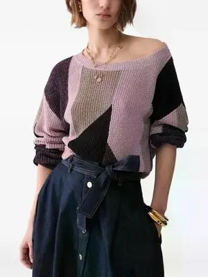 Liu Jo Sweater With Lamé Inlays
