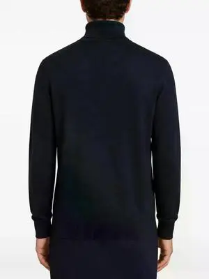 RETORI Retro Mock-neck Fine-knit Sweater