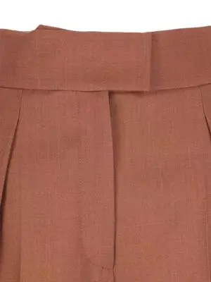 Valentino Garavani Pleated Wide-leg Trousers