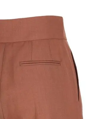 Valentino Garavani Pleated Wide-leg Trousers