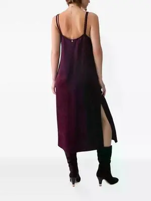 Liu Jo Jacquard Satin Lingerie Dress With Lace Details
