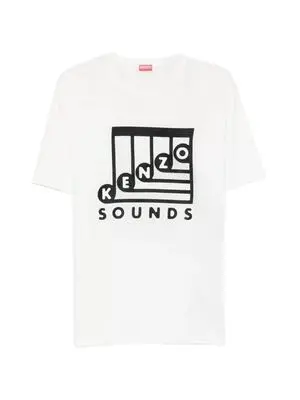 Kenzo Logo-embroidered T-shirt