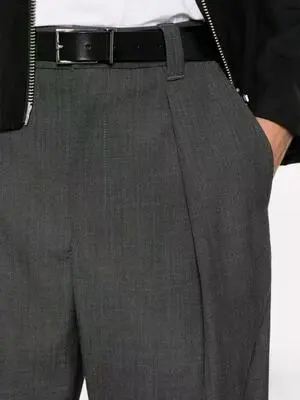 A.p.c. Pleated Straight-leg Trousers