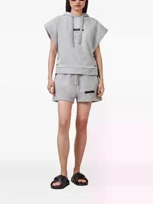 ALLSAINTS Sorri Redact Drawstring-waist Shorts