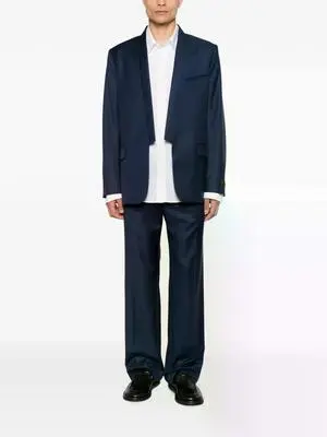 Kenzo Navy Tailored Trousers