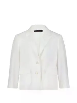 BETTY BARCLAY Button-fastening Blazer - White