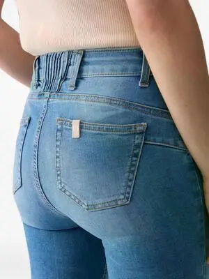 Liu Jo Skinny Jeans In Stonewash Stretch Denim
