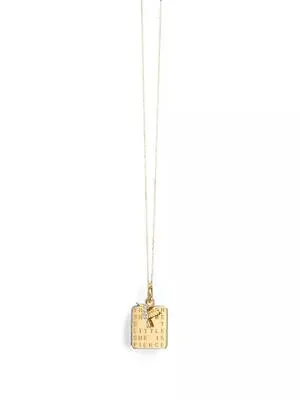 Monica Rich Kosann She Is Fierce Diamond Necklace - Gold