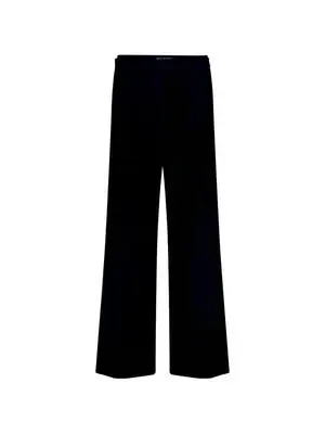 BETTY BARCLAY Tie-fastening Wide-leg Trousers - Blue