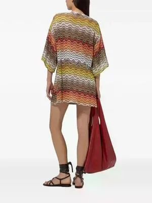 Missoni Short Caftan In Viscose Lam