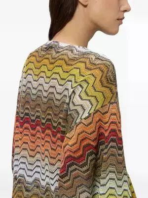 Missoni Short Caftan In Viscose Lam