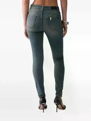 Liu Jo Skinny Jeans With Crafted Buttons