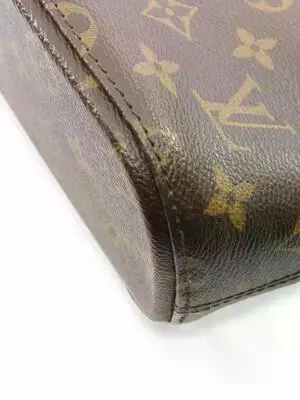 LOUIS VUITTON 2002 Gm Vivian Monogram Tote Bag - Brown
