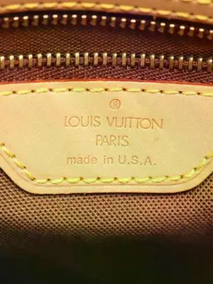 LOUIS VUITTON 2002 Gm Vivian Monogram Tote Bag - Brown