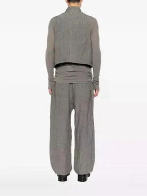 ZIGGY CHEN Check-pattern Waistcoat