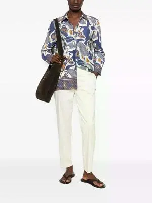 CLIPS Floral Print Long Sleeve Shirt