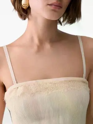 Liu Jo Asymmetric Top With Lace Details
