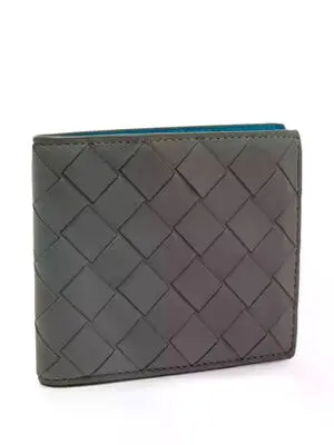 Bottega Veneta Intrecciato-weave Bifold Wallet