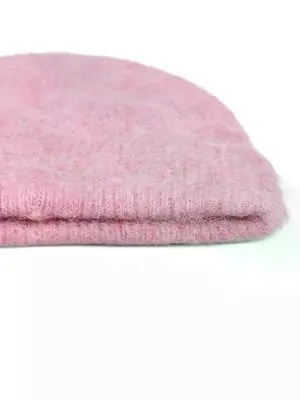 Isabel Marant Étoile Logo-patch Beanie Hat - Pink